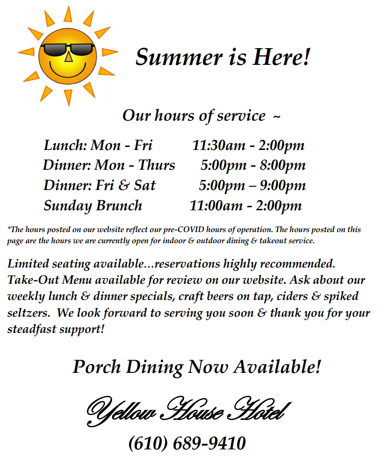 Yellow House Restaurant Douglassville - Restaurant Boyertown PA